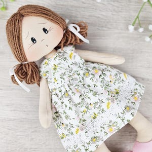 Cloth Doll Sewing Pattern PDF | 10 Inch | 25cm , Dress, Shoes ...