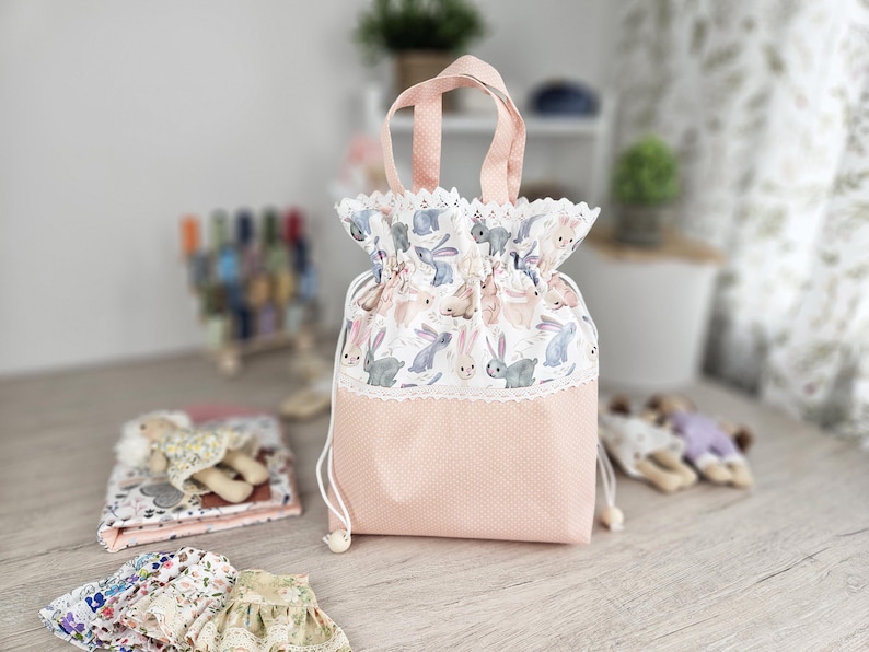 Doll Bag Sewing Pattern PDF | Drawstring Toy Bag Tutorial - Etsy UK