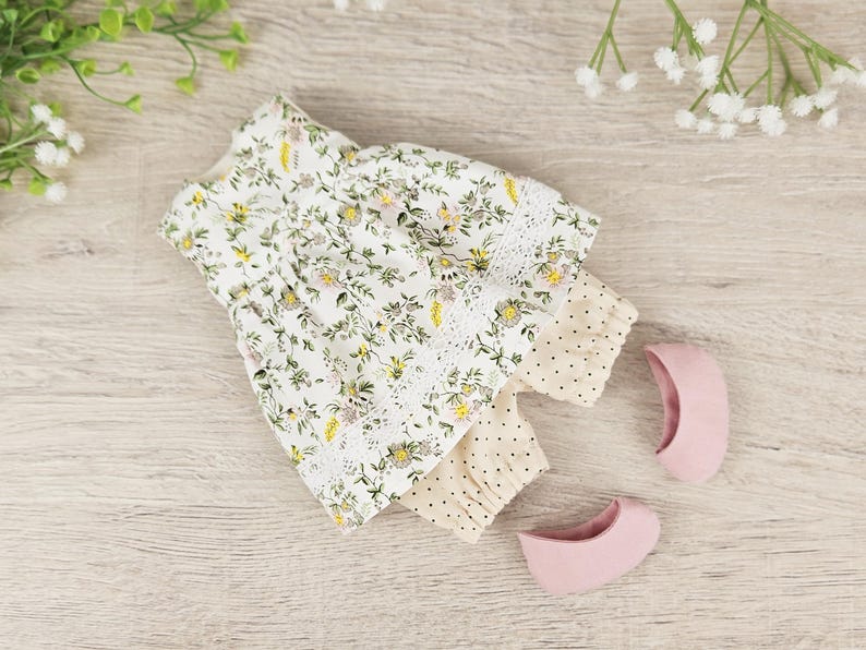 Cloth Doll Sewing Pattern PDF | 10 Inch | 16cm , Dress, Shoes ...