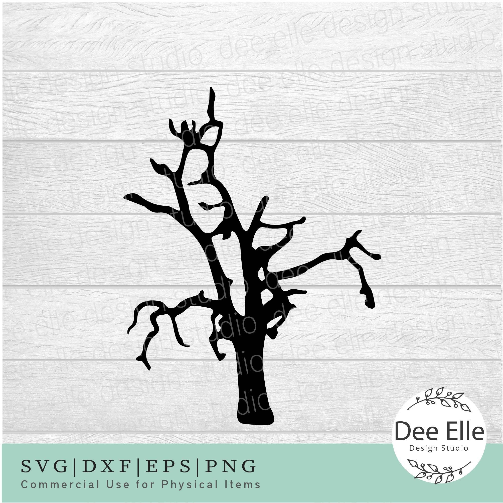 Bare Tree Silhouette Halloween