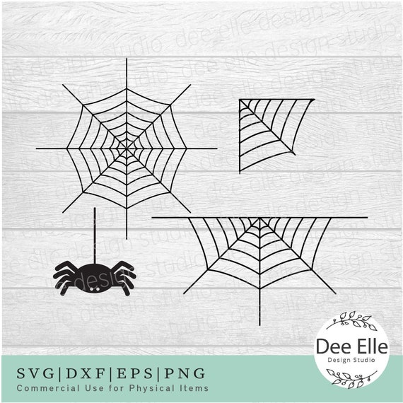 Spider Web SVG Spider Svg Spiderweb Svg Spiderweb - Etsy