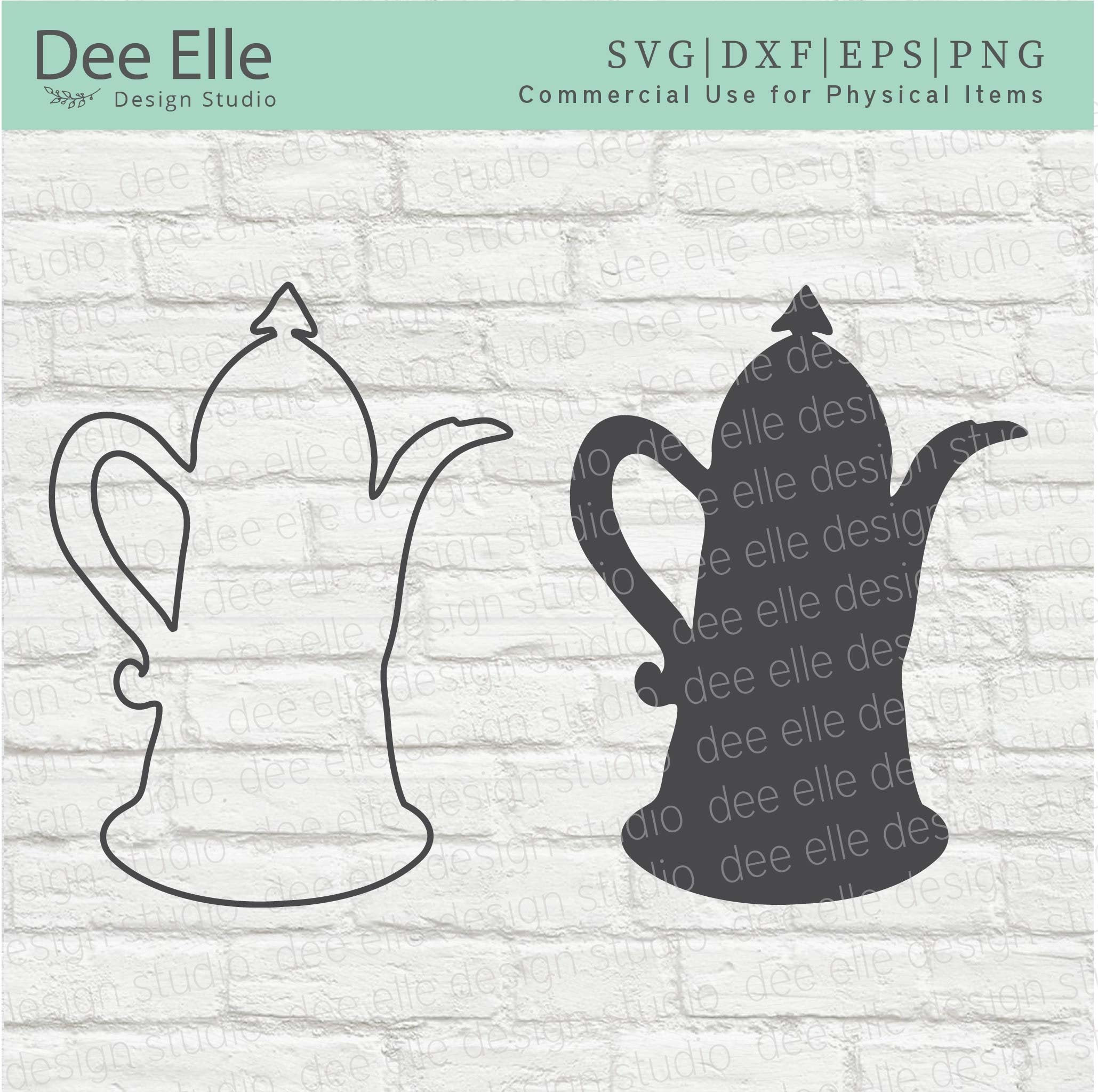 Retro Coffee Pot Clipart