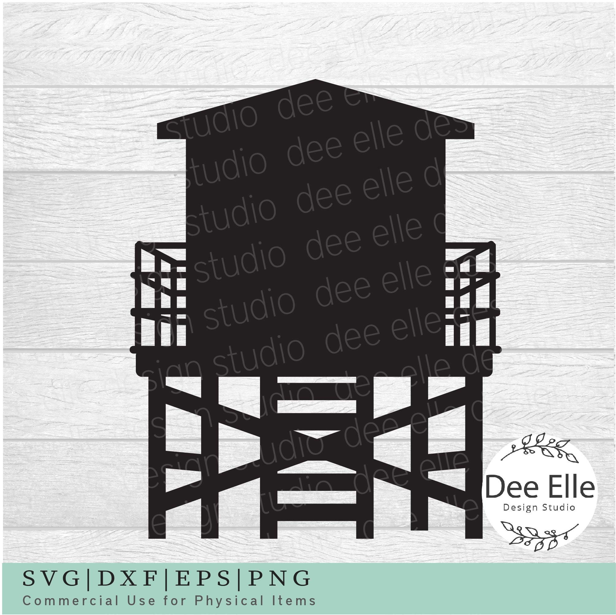 Lifeguard Tower Svg, Lifeguard Beach Hut, Lifeguard Stand Svg ...