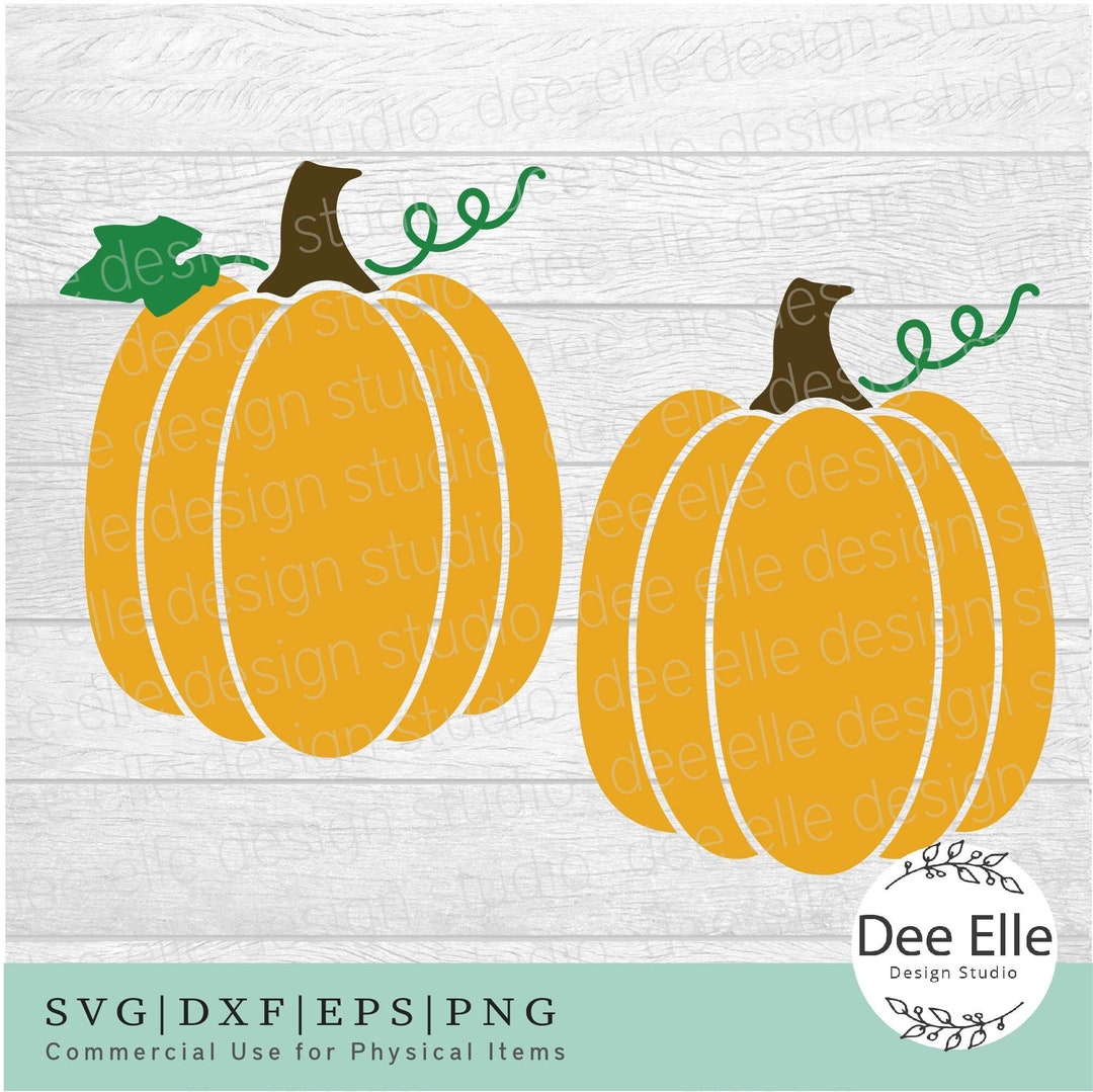 Pumpkin SVG Bundle: Fall & Halloween Clipart (digital Download) - Etsy