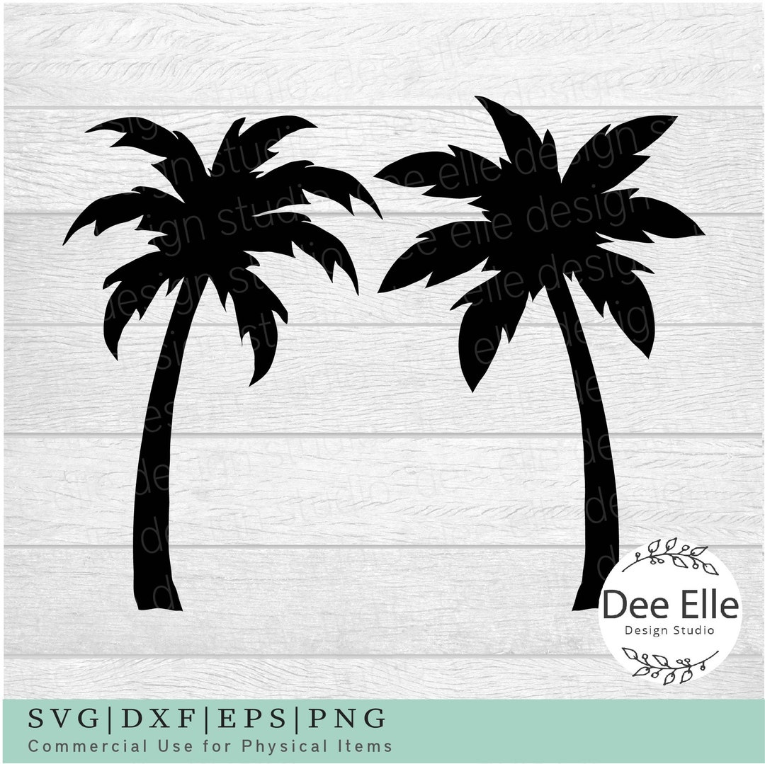 Palm Tree SVG, Tropical Svg, Beach Svg, Ocean Scene Svg, Beach Scene ...
