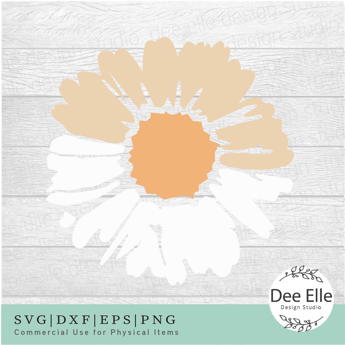 Daisy Flower SVG, Multi-layer Daisy Svg, Floral Svg, Daisy Cut File for ...