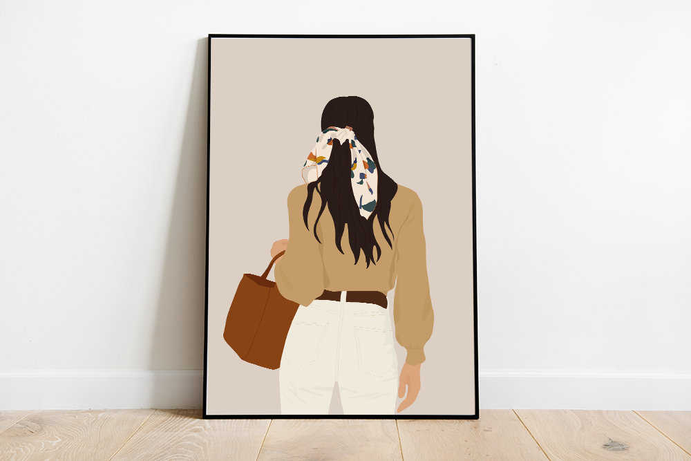 Digital Print Illustration - Etsy