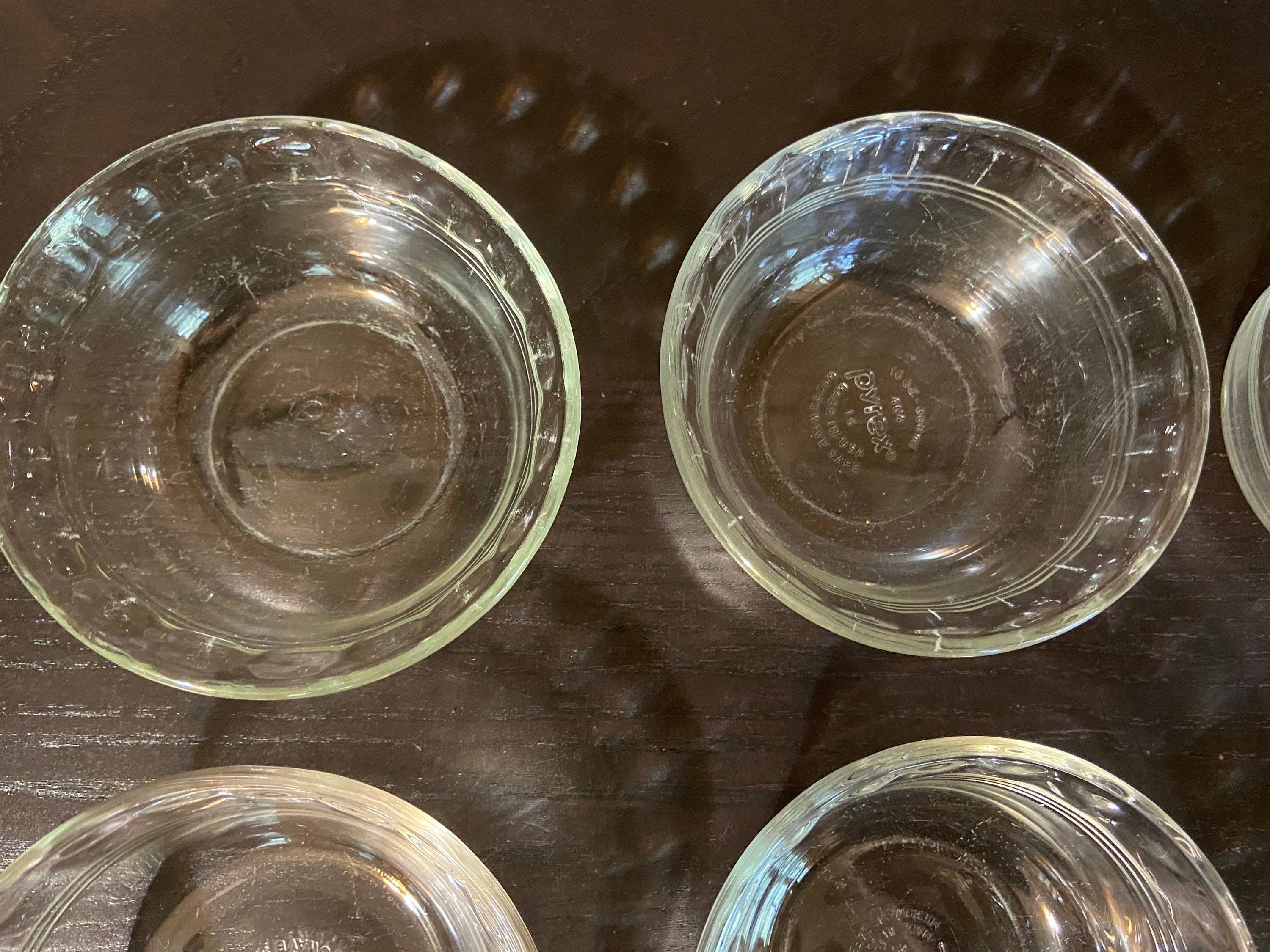 Set of 6 Vintage 1980s Pyrex Ramekins 646 / 10 Ounce / 300 | Etsy