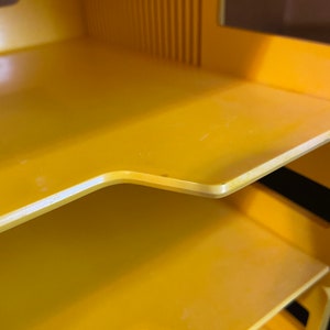 Set of 4 Vintage 1960s Yellow Stackable Paper Trays Eldon Office ...