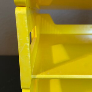Set of 4 Vintage 1960s Yellow Stackable Paper Trays Eldon Office ...