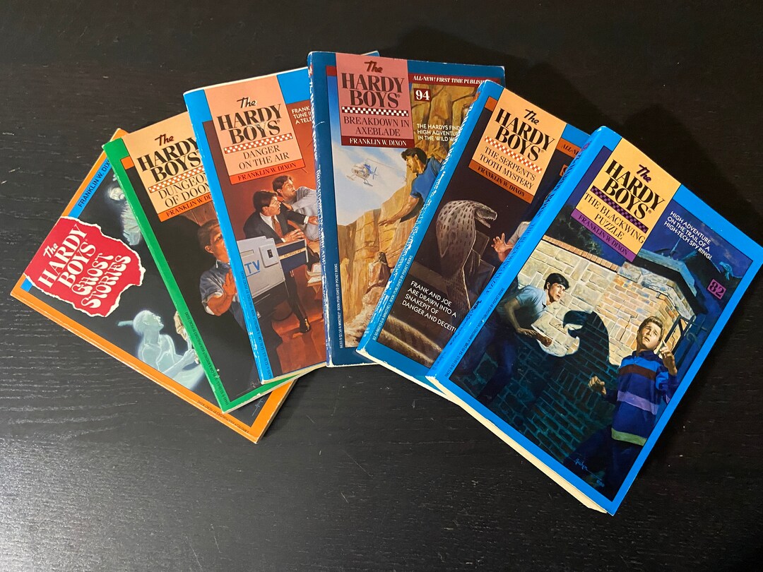 Collection of 6 the Hardy Boys Paperbacks by Franklin W. Dixon - Etsy