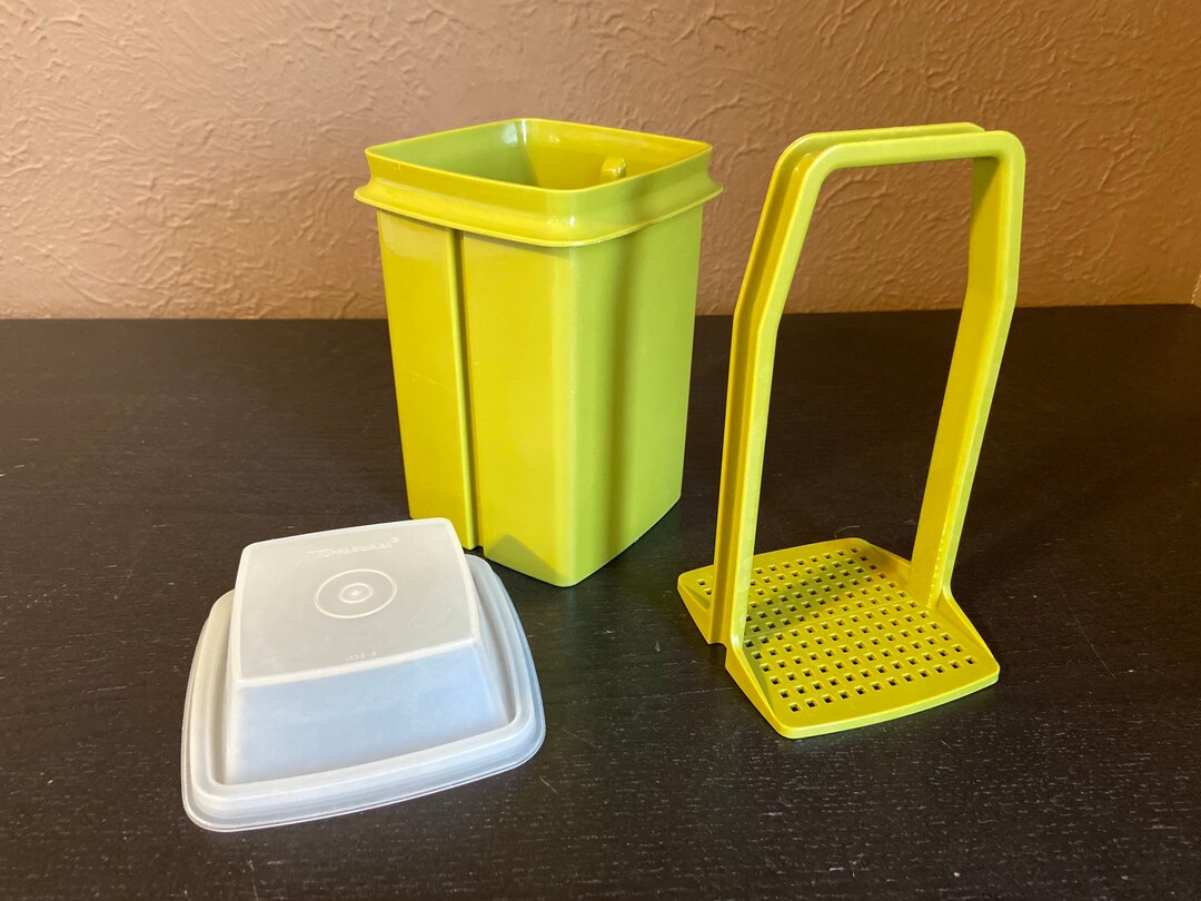Vintage Olive Green Tupperware Pick-a-deli 3-piece Pickle Keeper ...