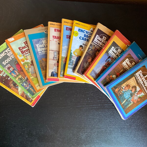 Encyclopedia Brown - Etsy