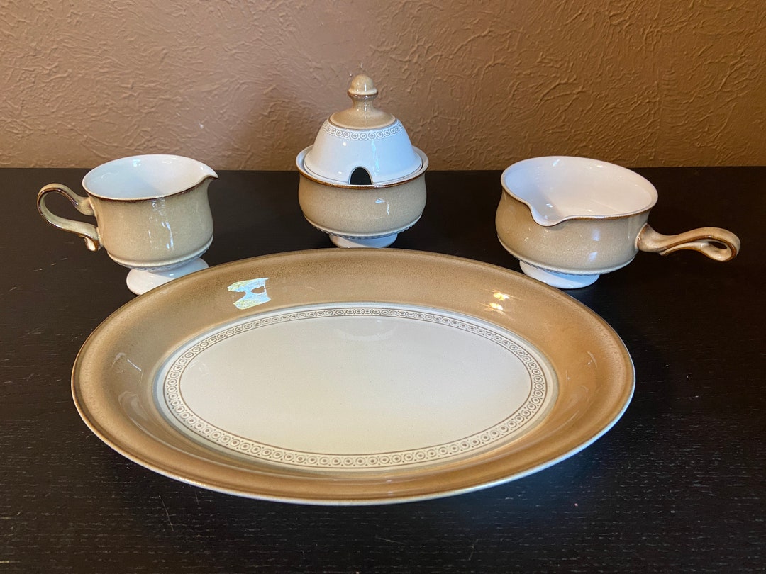 Vintage 1970s - 1980s Denby Renaissance Seville Pottery Serving Pieces ...