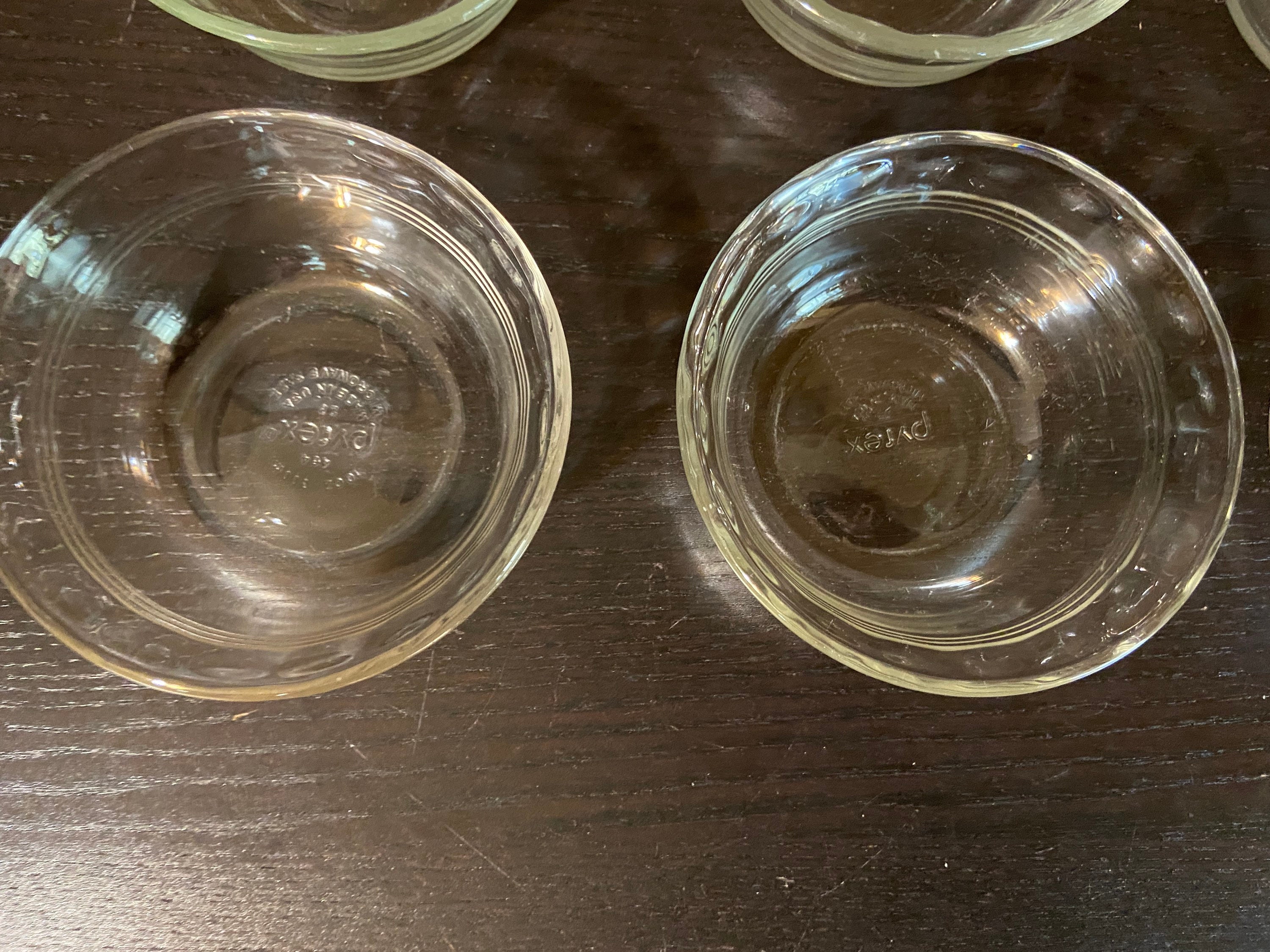 Set of 6 Vintage 1980s Pyrex Ramekins 646 / 10 Ounce / 300 | Etsy
