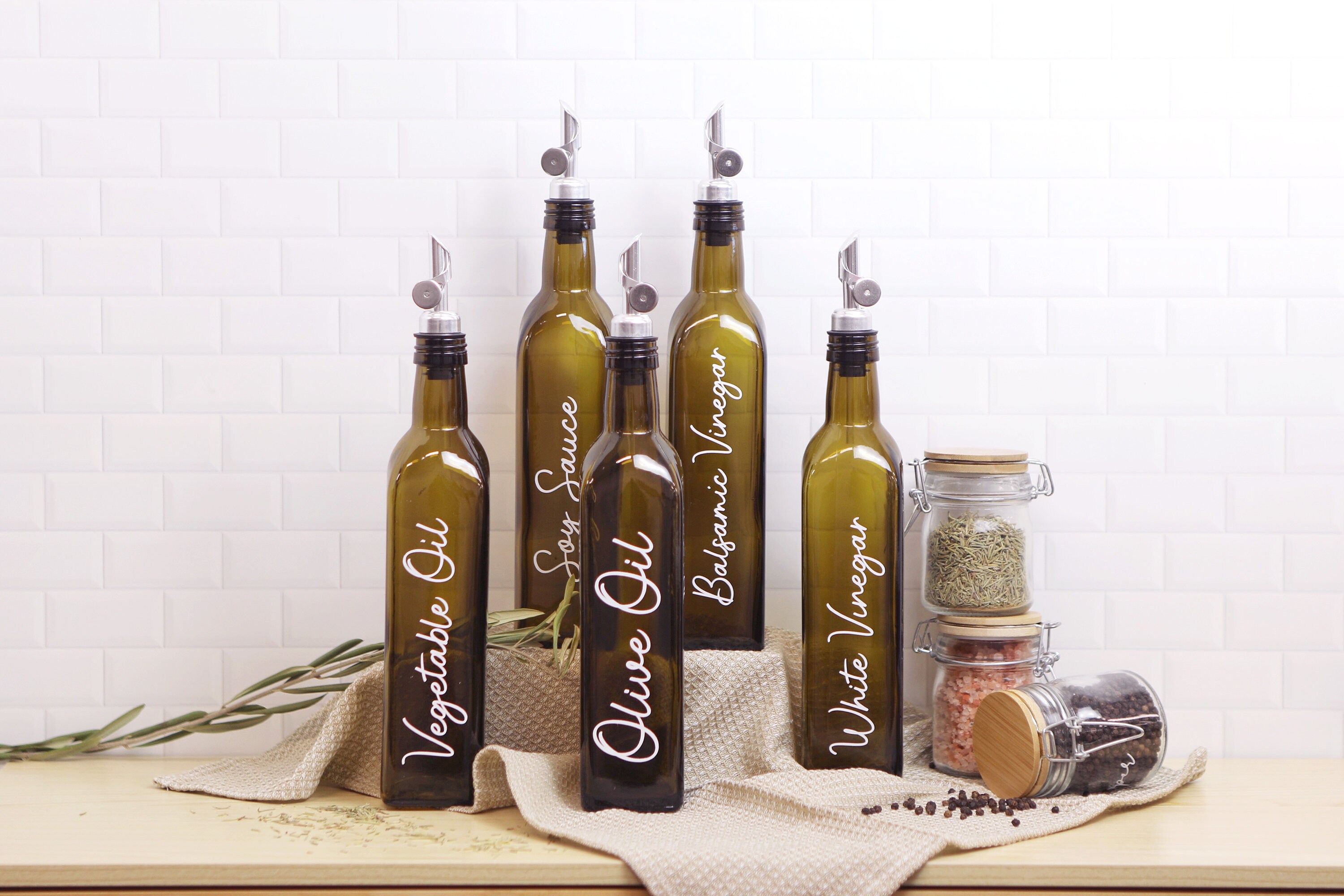 Oil Bottle Labels medium Size - Etsy