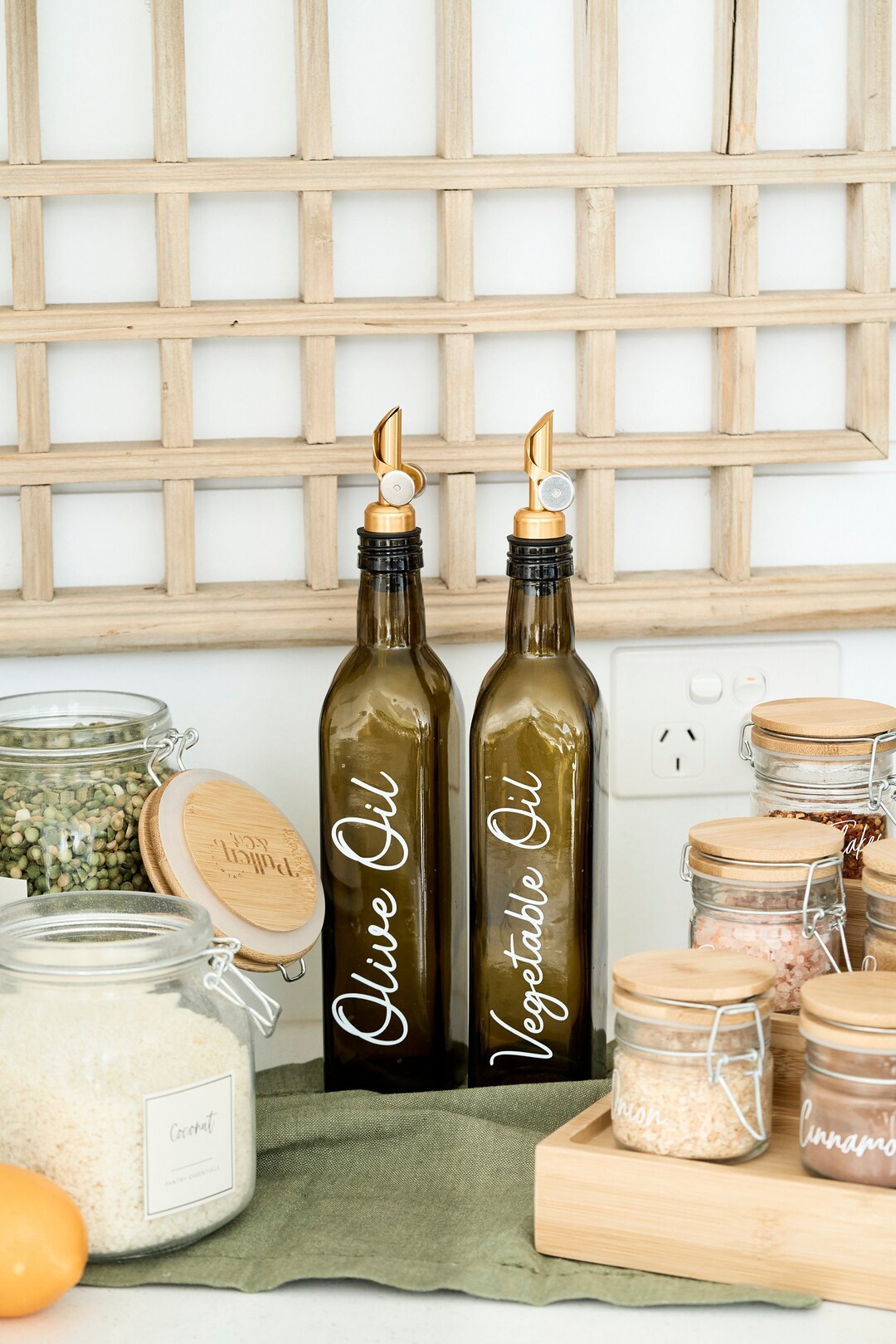 Oil Bottle Labels medium Size - Etsy