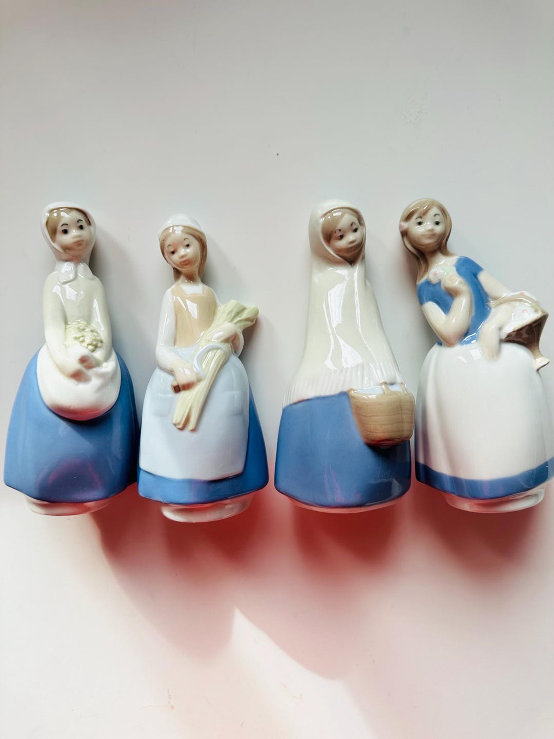 Exquisite REX Valencia Porcelain Figurines Set, the Four Seasons in ...