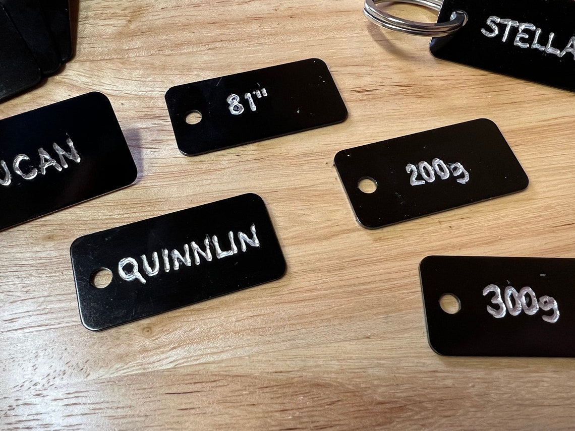 Custom Hand Engraved Horse Name Tags - Etsy