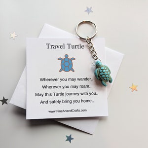 Luxury Turtle Keychain, Large Turtle Keyring, Travel Turtle, Turtle Bag ...