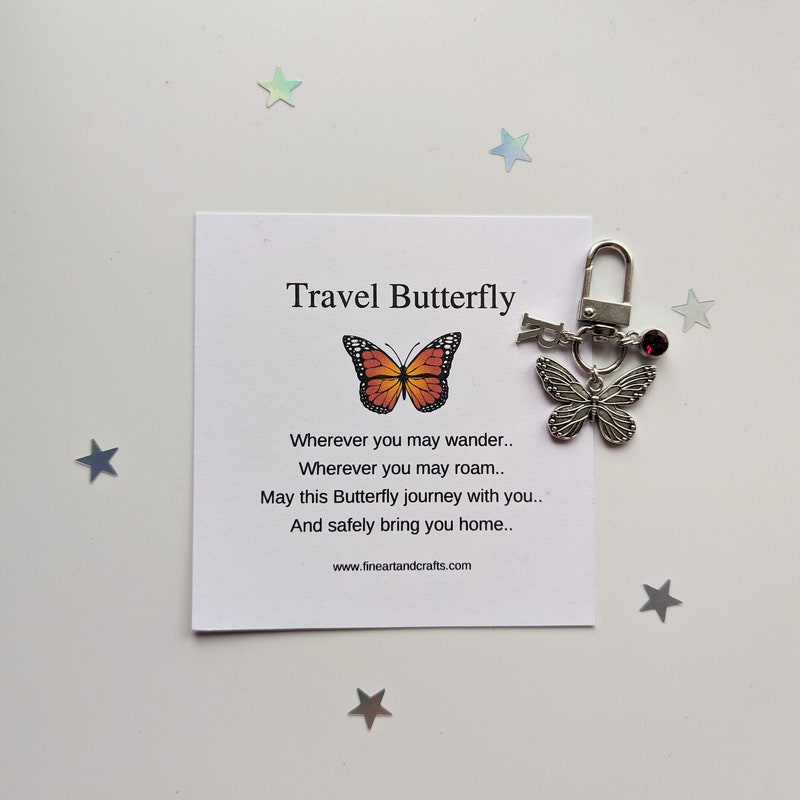 Butterfly Bag Keychains - Etsy UK