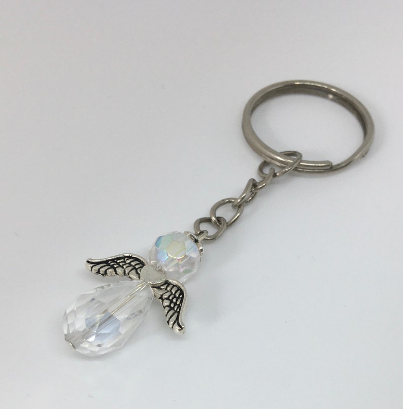 Guardian Angel Keychain Angel Key Ring Gift - Etsy Canada