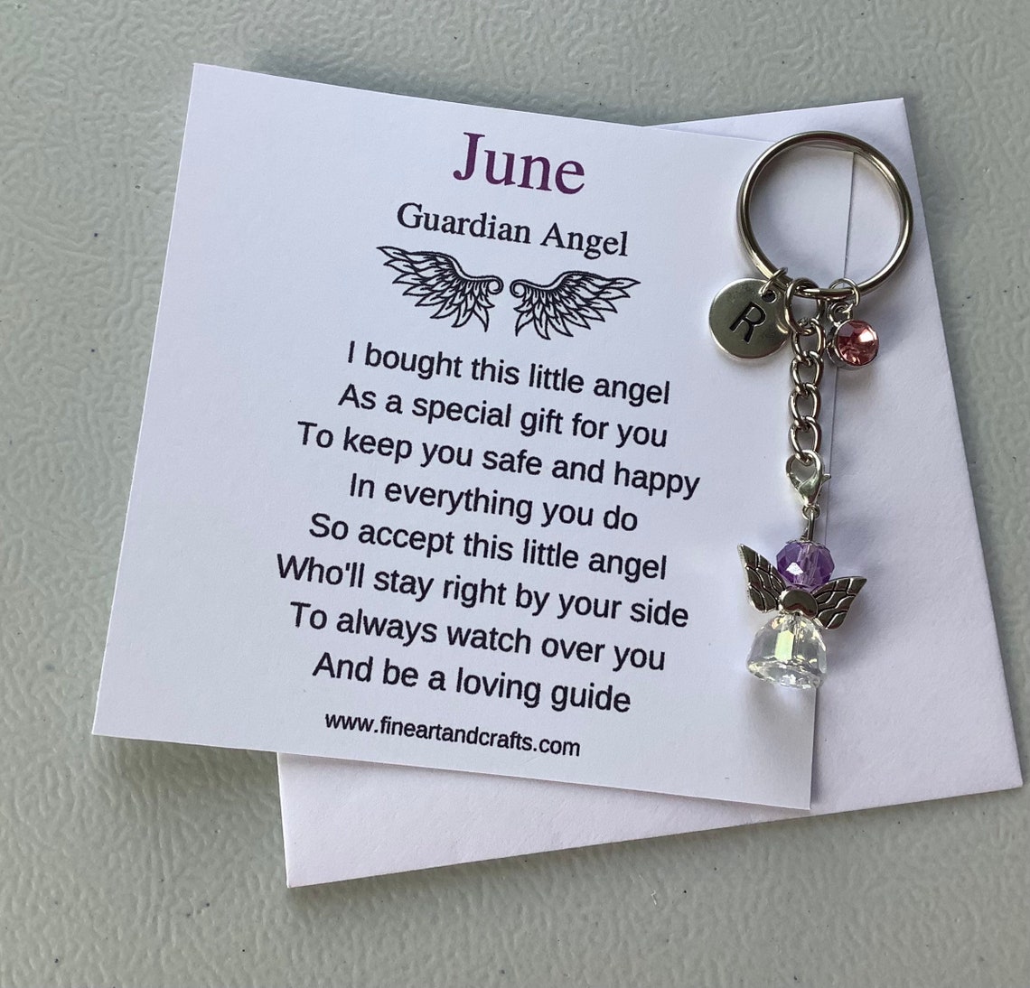 June Birthday Gift Friend Gift Guardian Angel Gift - Etsy