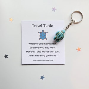 Luxury Turtle Keychain, Large Turtle Keyring, Travel Turtle, Turtle Bag ...