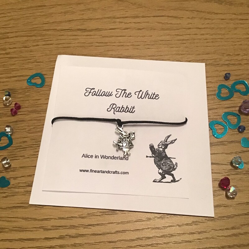Follow the White Rabbit - Etsy