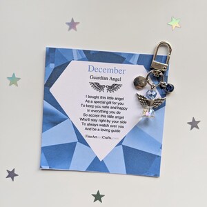 Swarovski Angel, December Birthday Gift, Friend Gift, Guardian Angel ...