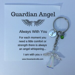 Swarovski Angel Key Ring, Swarovski Keepsake, Protection Angel ...