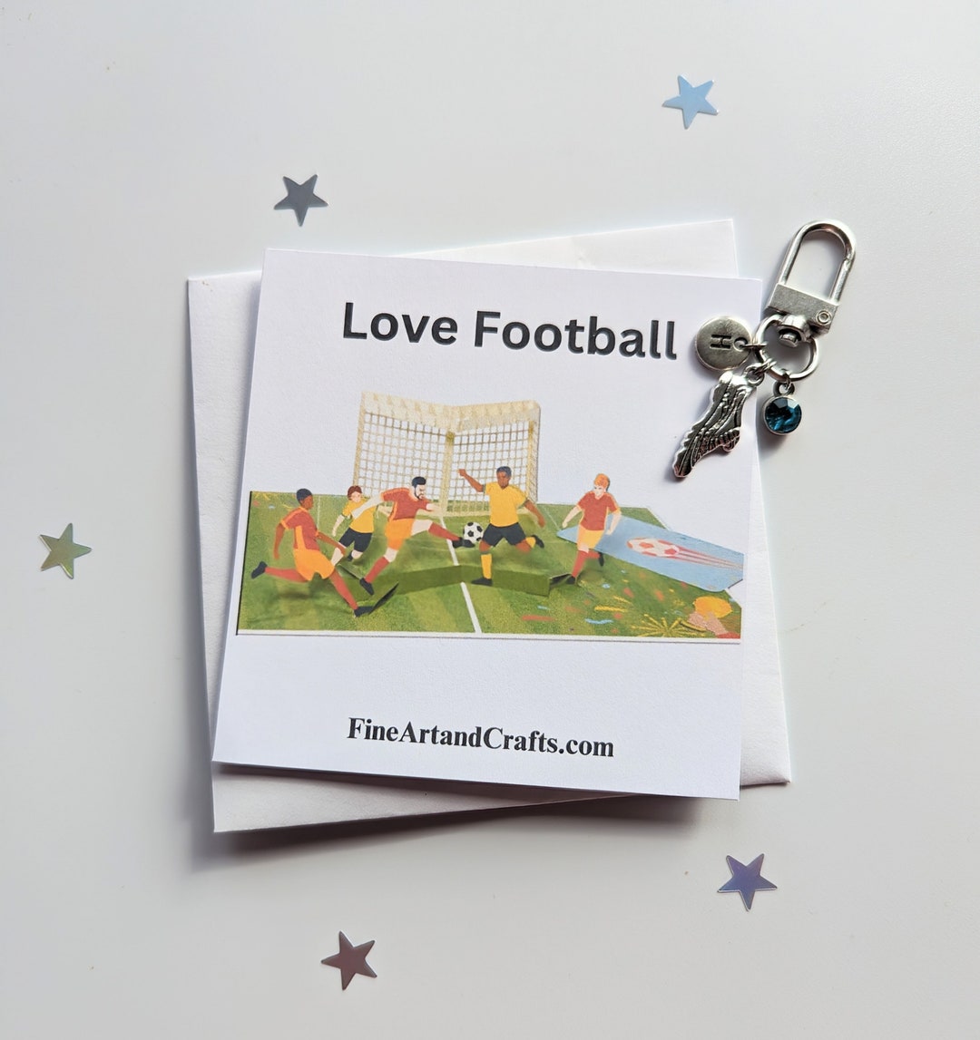 Football Gift, Shoe Keychain, Football Gift, Birthday Gift Idea for a ...