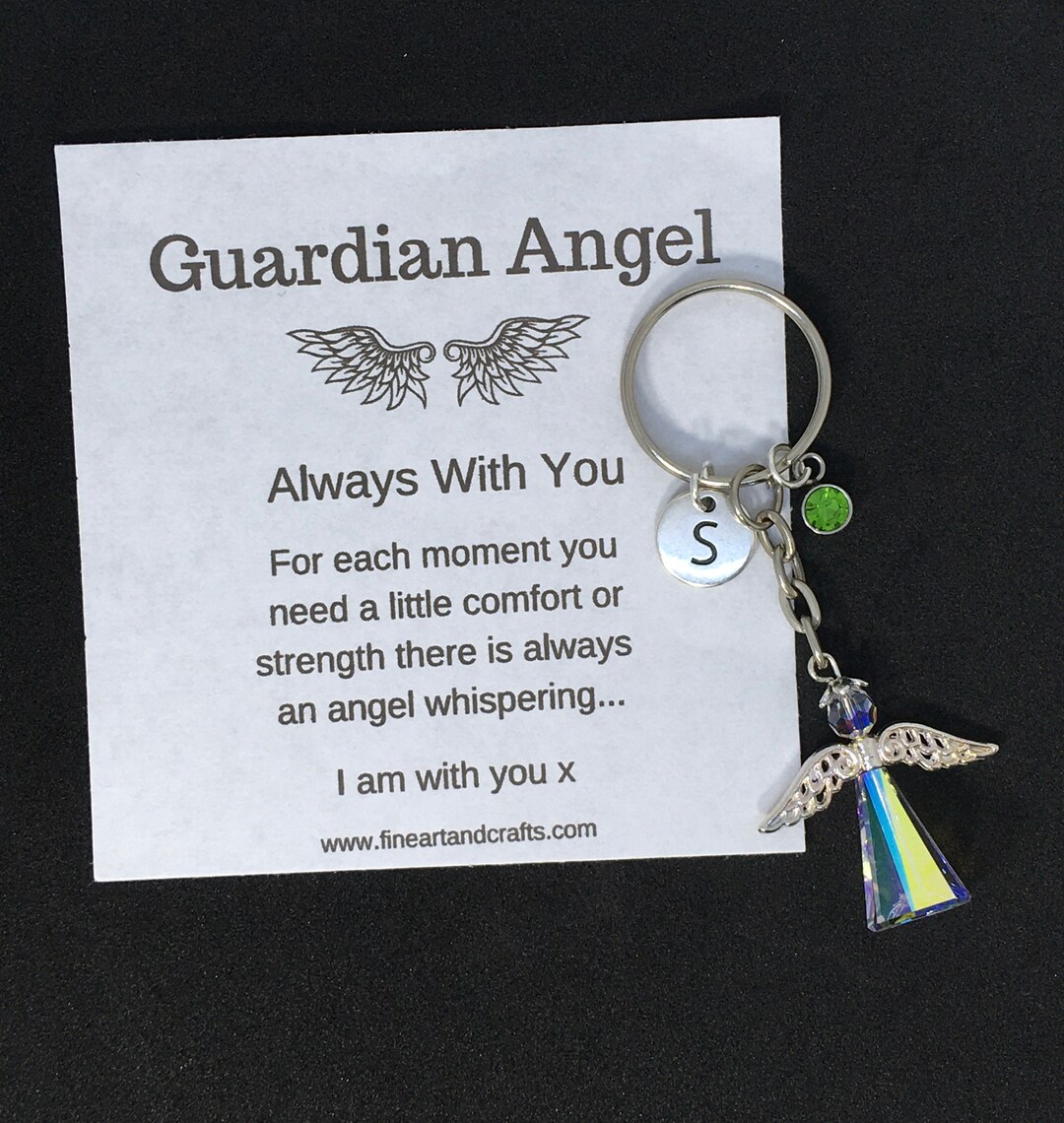 Swarovski Angel Key Ring, Swarovski Keepsake, Protection Angel ...