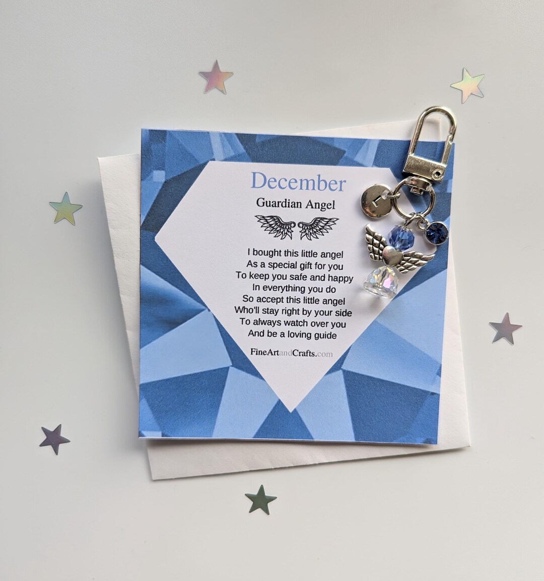 Swarovski Angel, December Birthday Gift, Friend Gift, Guardian Angel ...