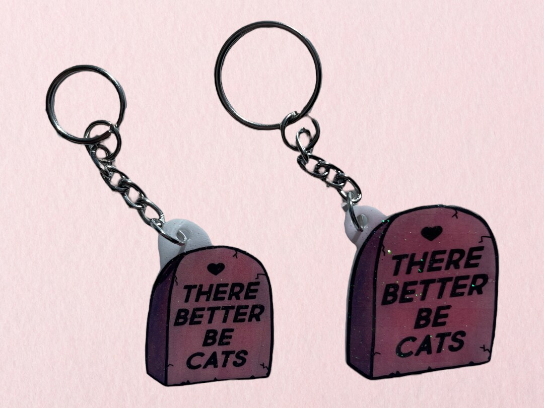 Cute Cat Keychain | Multiple Styles | Pet Keychain | Aesthetic Keychain ...