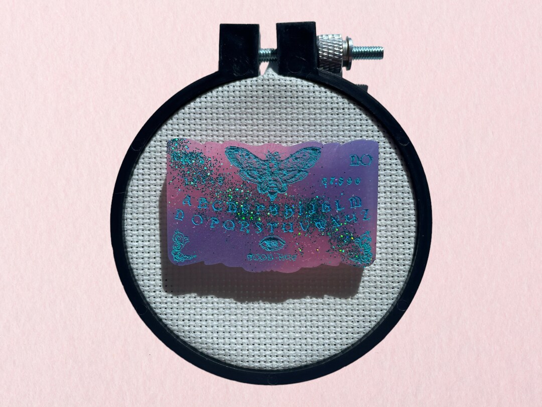 Ouija Board Needle Minder | Witchy Cross Stitch | Multiple Colors ...