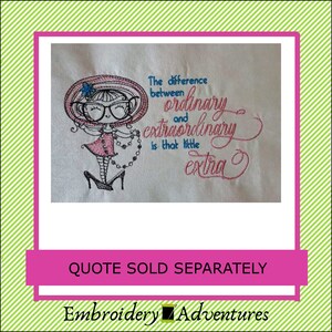 Little Girl Playing Dress up Machine Embroidery Design Girl Bedroom ...