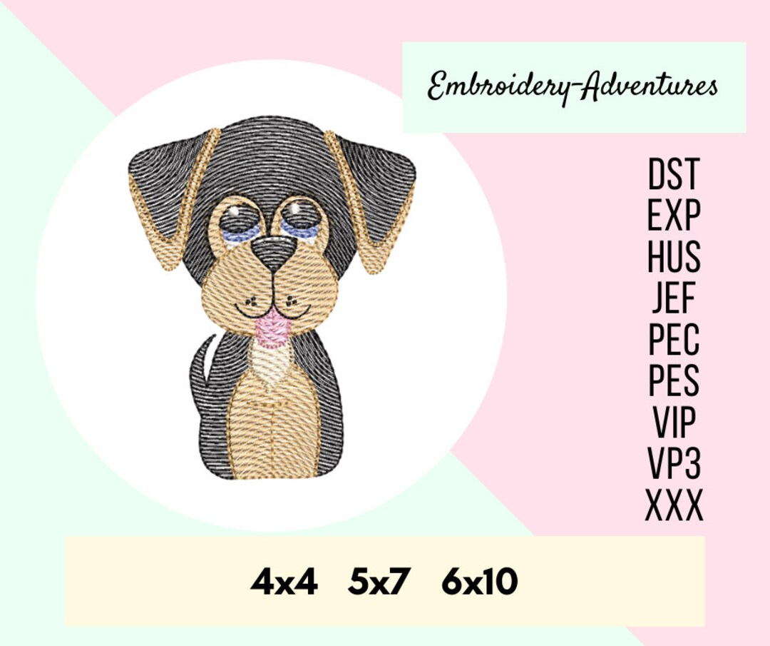 Coonhound Dog Embroidery Design - Etsy