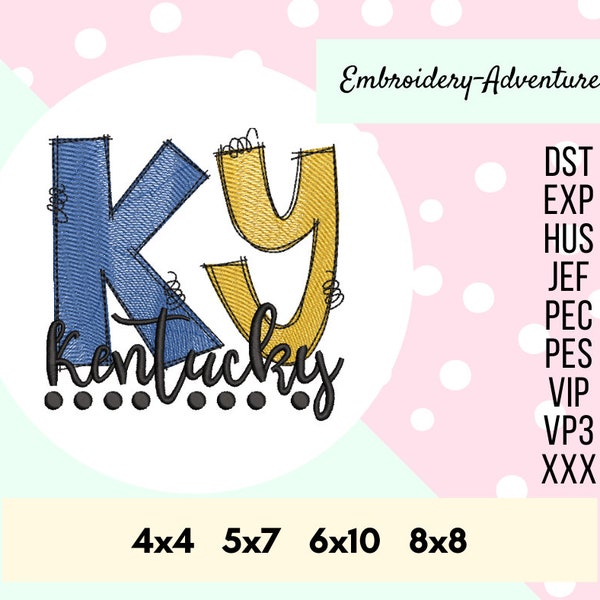 Kentucky Embroidery - Etsy