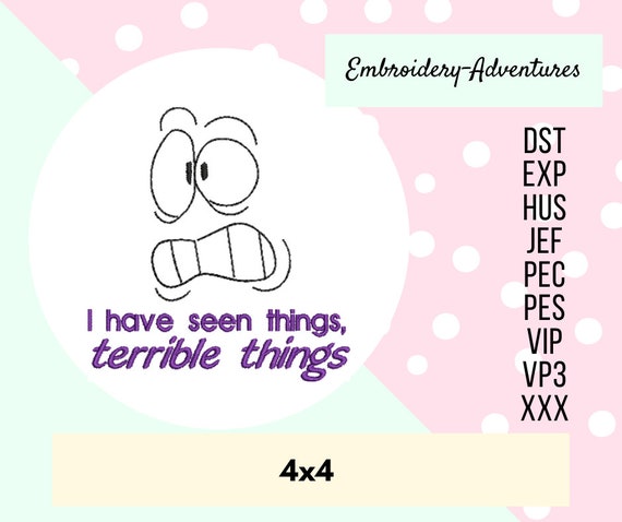 Funny Machine Embroidery Design Embroidered Toilet Paperi | Etsy