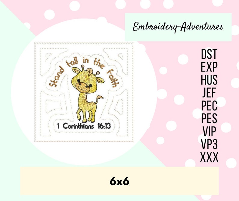 In the Hoop Quilt Block Scripture Machine Embroidery Design - Etsy