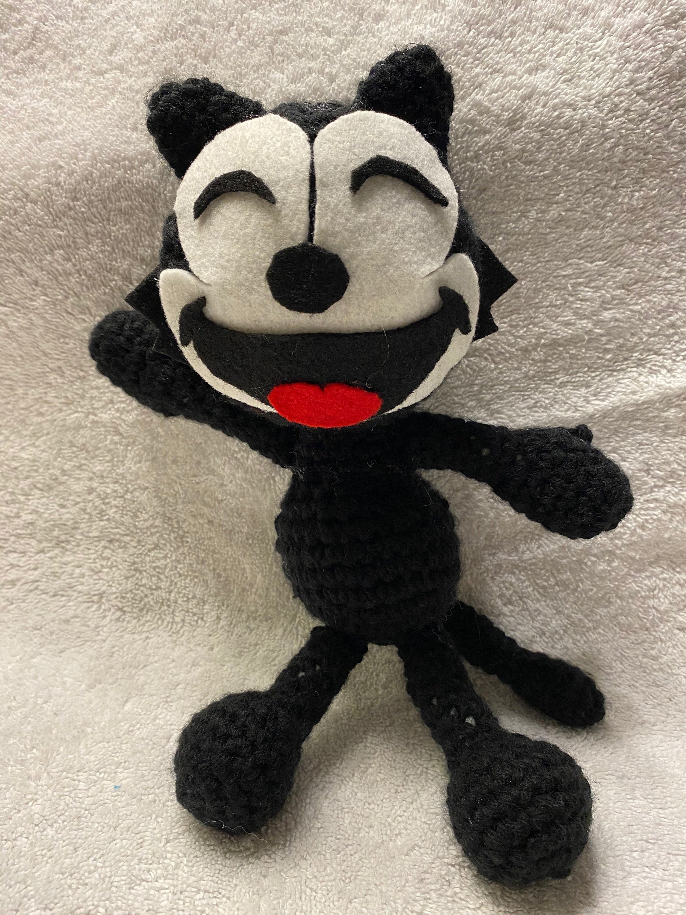 Crochet Felix the Cat PATTERN - Etsy