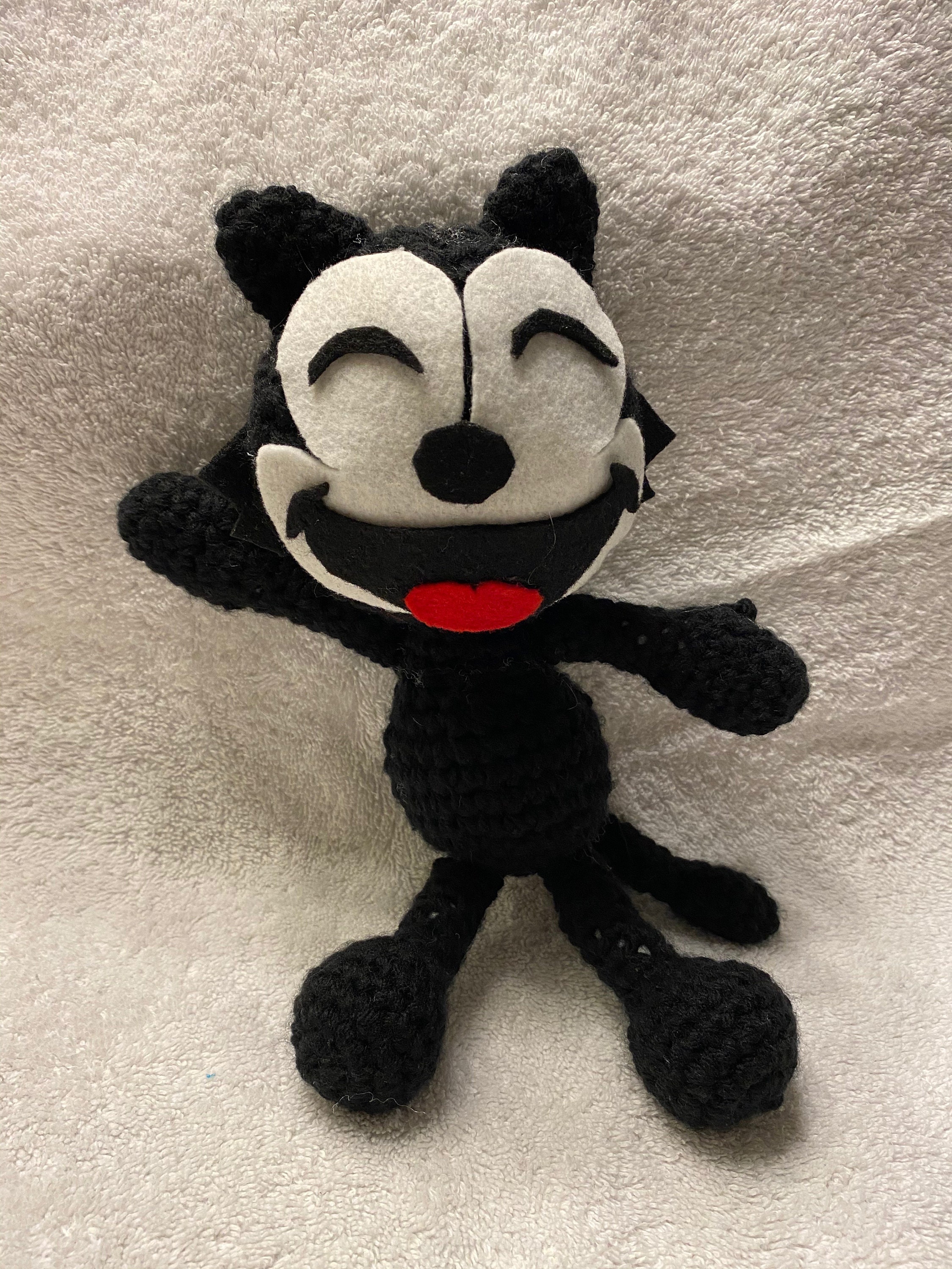 Crochet Felix the Cat PATTERN - Etsy
