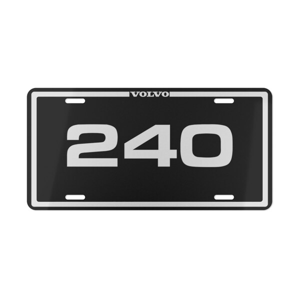 Volvo License Plate - Etsy
