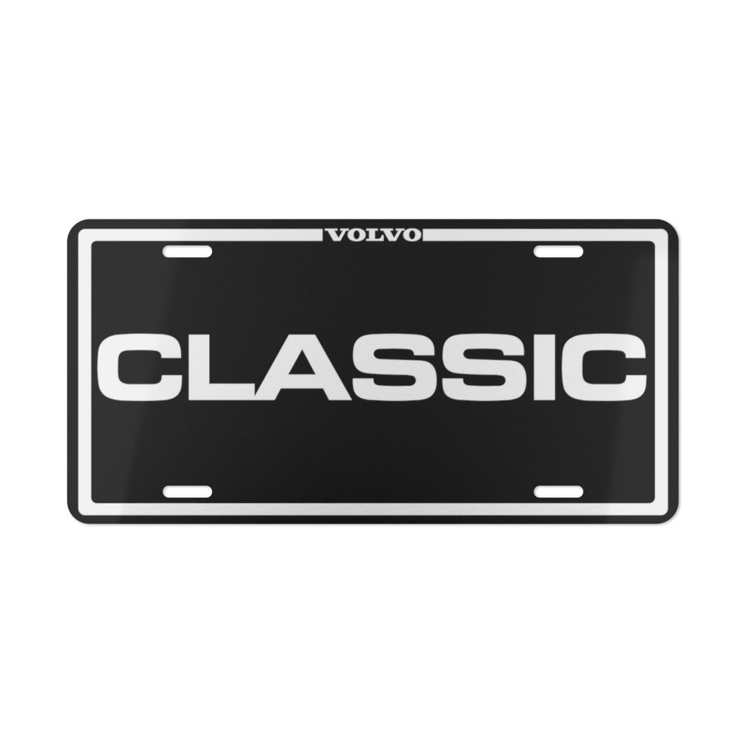 Classic Showroom Plate Vanity License Plate, Front License Plate ...