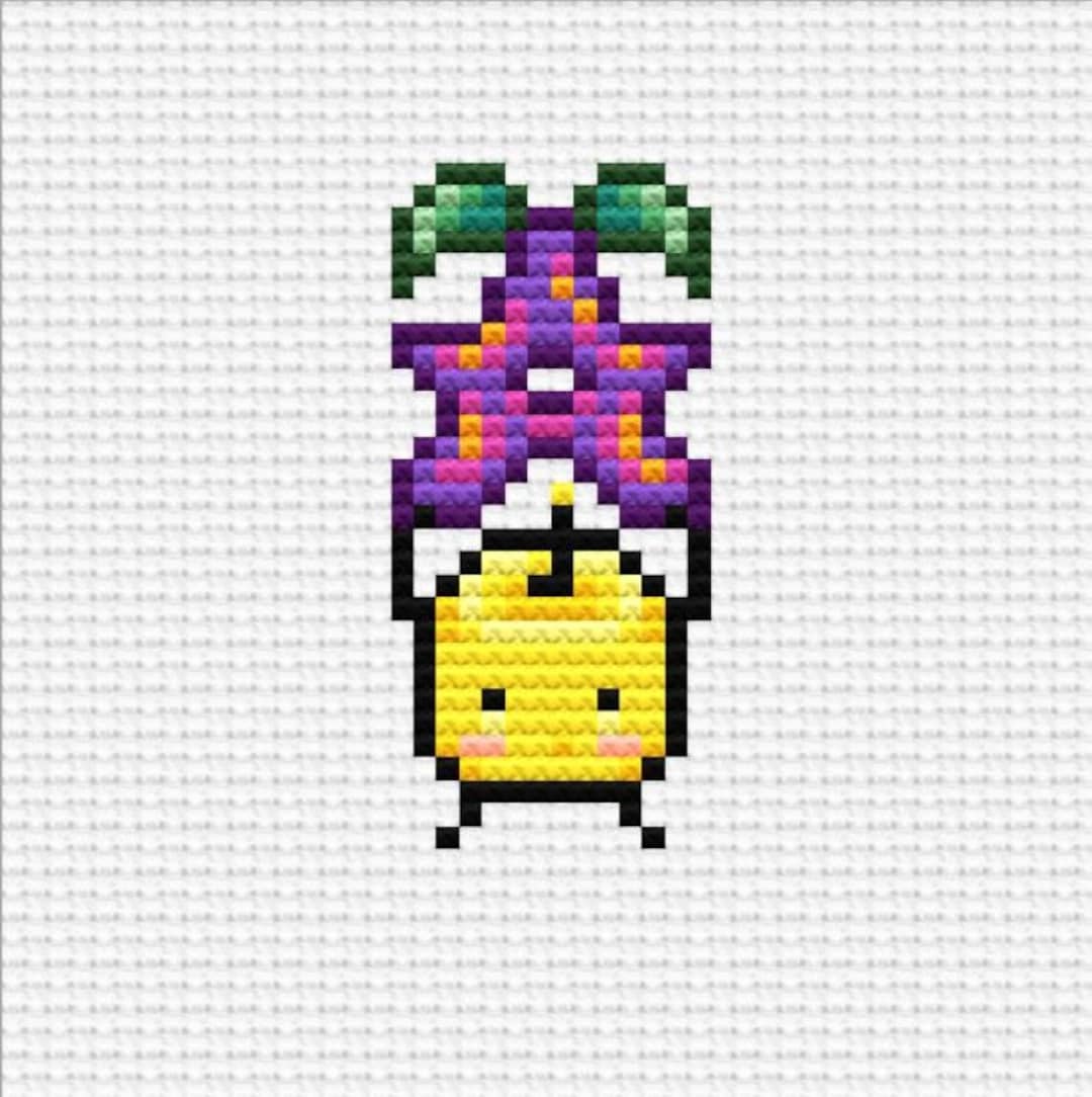 Junimo Stardrop Pattern Yellow Digital Pattern for Cross Stitching - Etsy