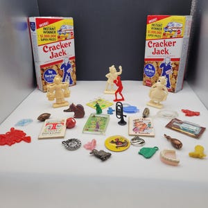 Lot of OVER 30, Genuine Antique/ Vintage, Cracker Jack and Gumball ...