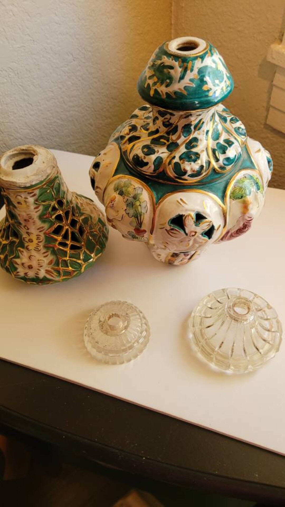 Antique, Angel Style Lamp Pieces for Making Lamp. - Etsy