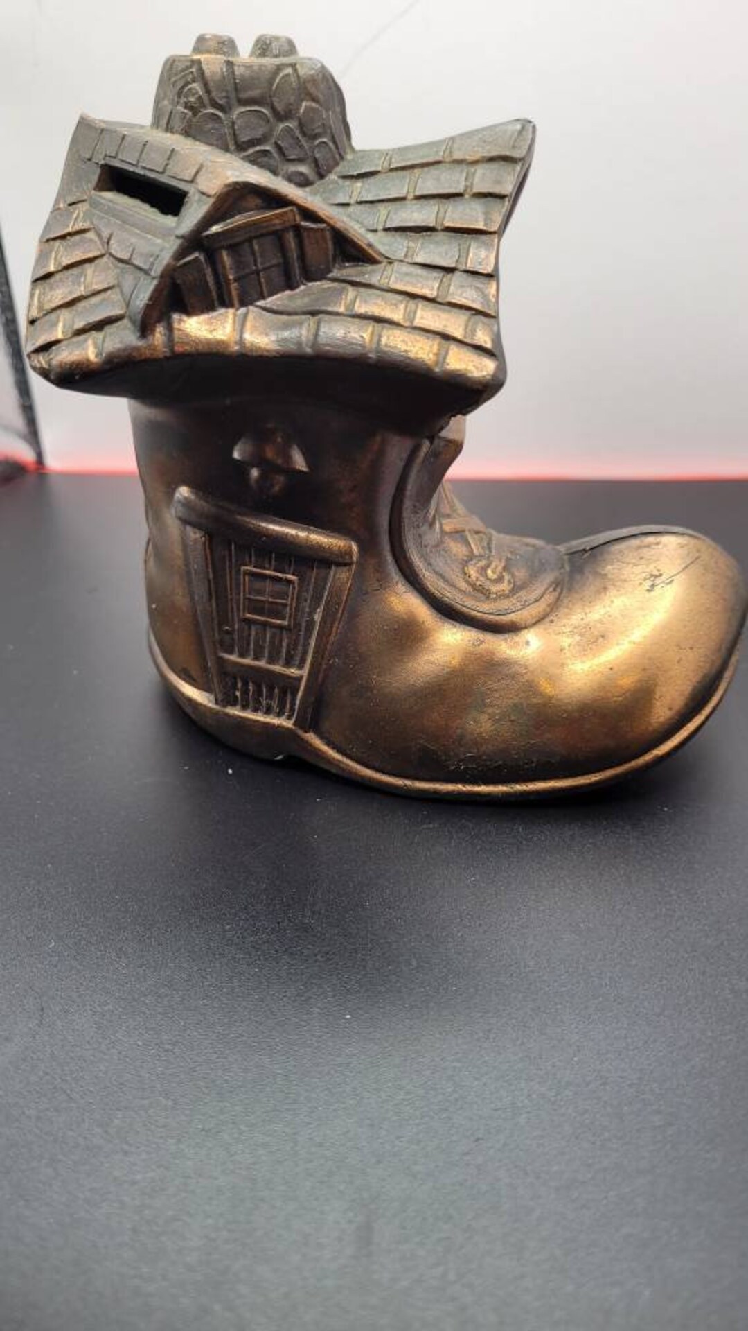 Copper, Metal, Mid- Century, Old Shoe, Bank. - Etsy