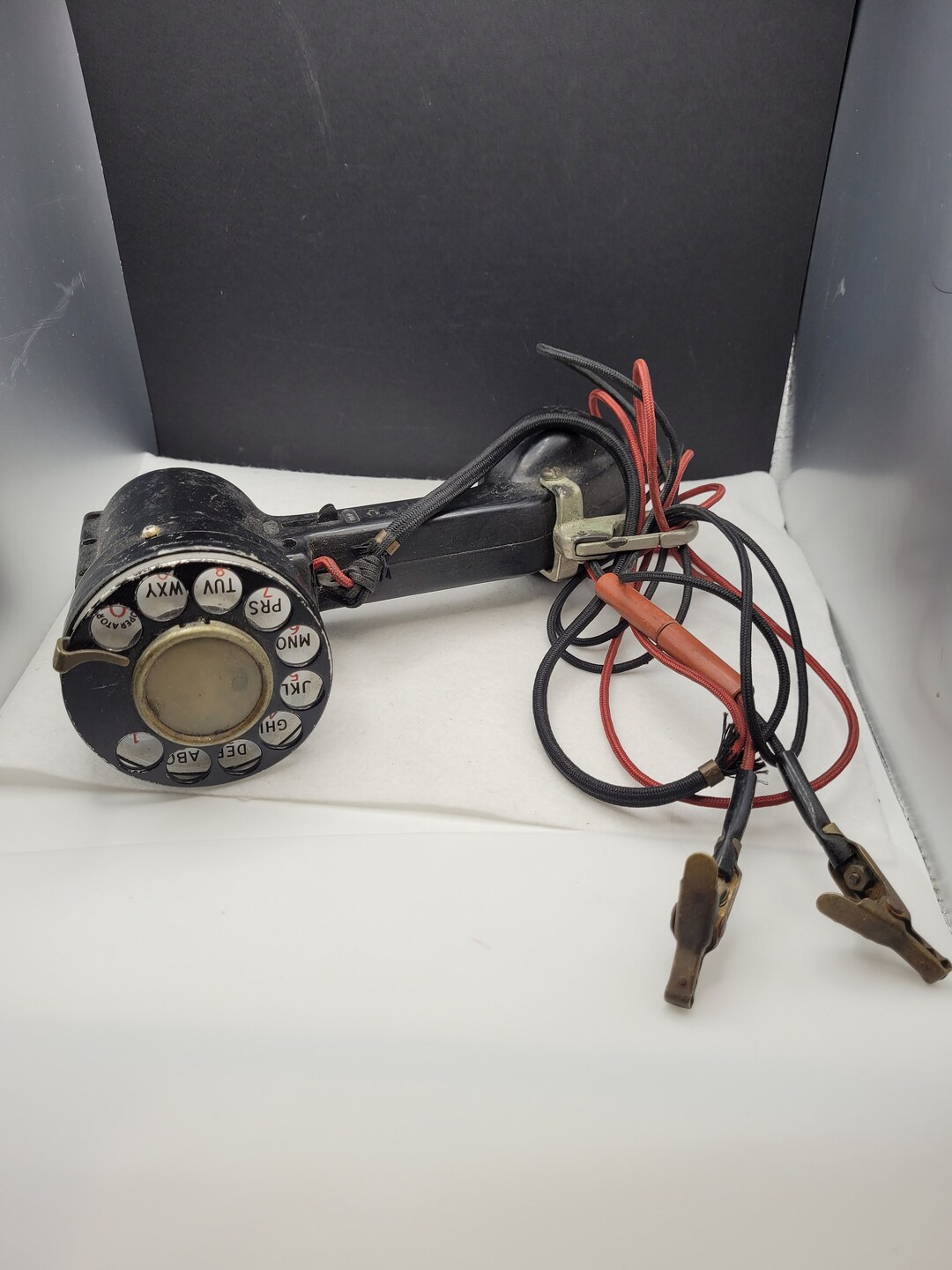 Vintage, Western Electric Lineman Test Phone With Rotary Dial - Etsy